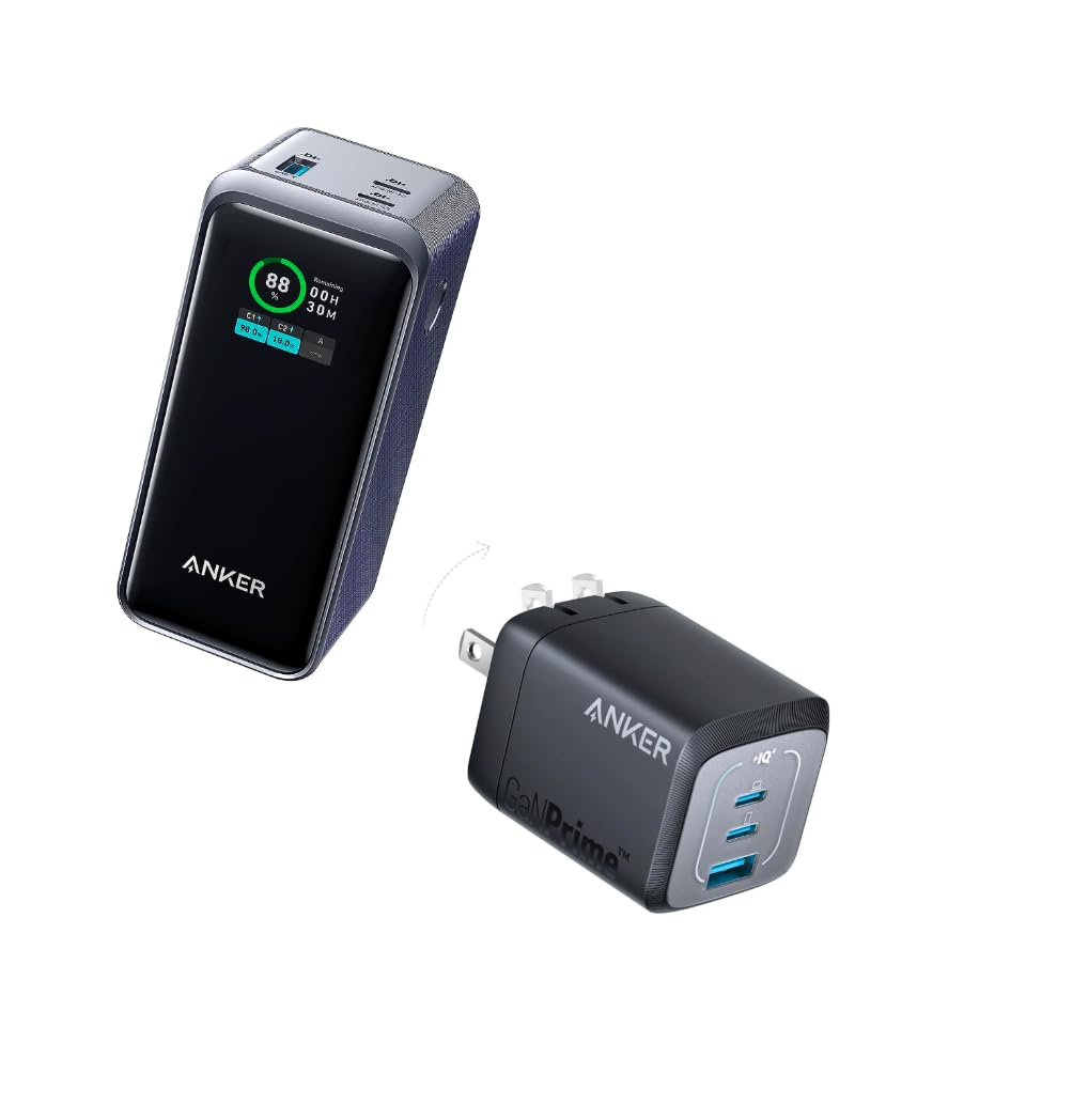 Anker Prime Power Bank 20,000mAh Prime 67W Charger