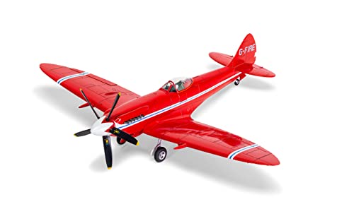 Airfix Model Set - A05139 Supermarine Spitfire MKXIV Civilian Schemes Model Building Kit - Plastic Model Plane Kits for Adults & Children 8+, Set includes Sprues & Decals - 1:48 Scale Model