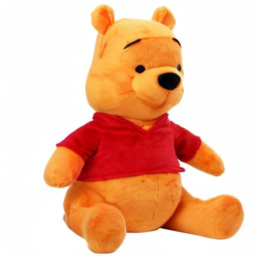 Disney Classics Friends Large 12.2-inch Plush Winnie the Pooh, Stuffed Animal, Super Soft Plush, Kids Toys for Ages 2 Up by Just Play