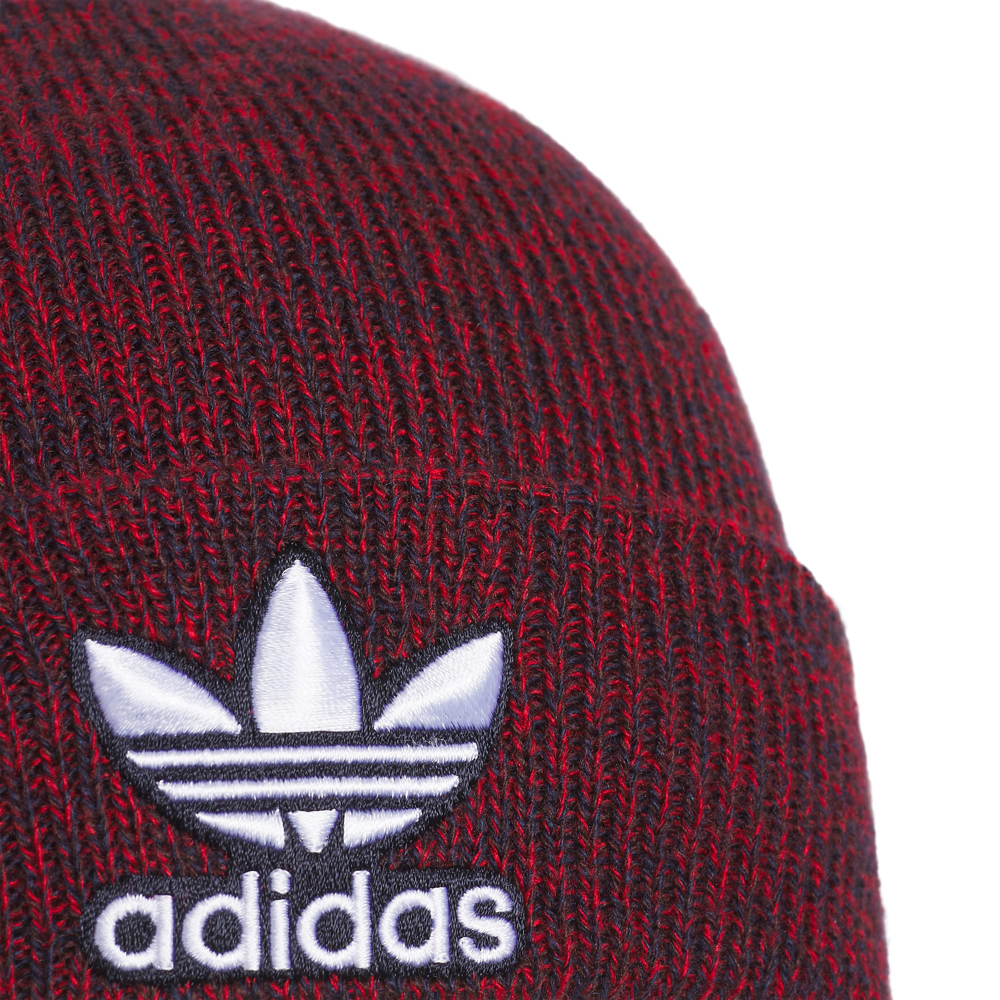 adidas Originals Trefoil Beanie, White/Black 3, One Size