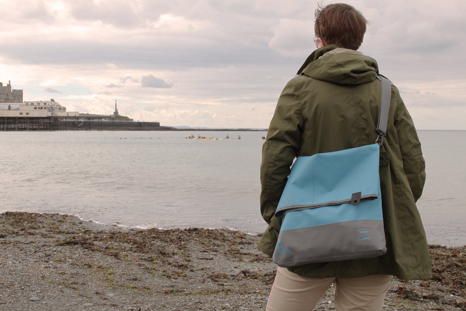 Aquapac Trailproof Tote, Acid Green