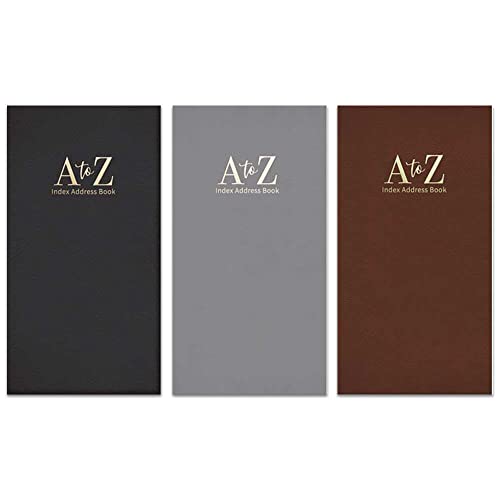 AtlonaTallon Slim Executive Padded Address Book, Assorted, 6126