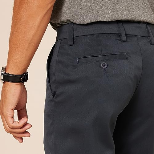 Amazon Essentials Men's Slim-Fit Stretch Golf Pant, Navy, 32W x 32L