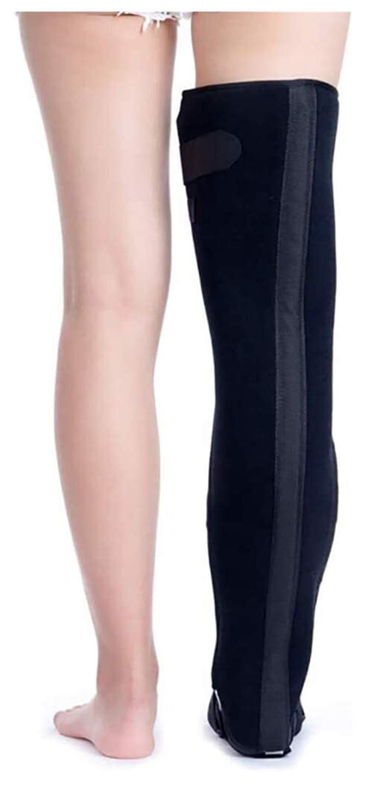 Adjustable Ankle Brace, Leg Immobilizer, Knee Brace - Joint Pain, Tendon, Ligament Protective Equipment Soft Breathable And Good Elastic 1117 ( Size : L )