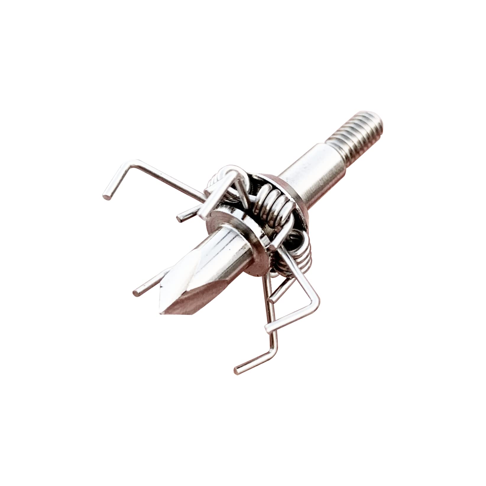 Archery Judo Broadhead (Pack of 12), 100 Grain Arrow Points Tip for Crossbow Bowhunting Hunting Game