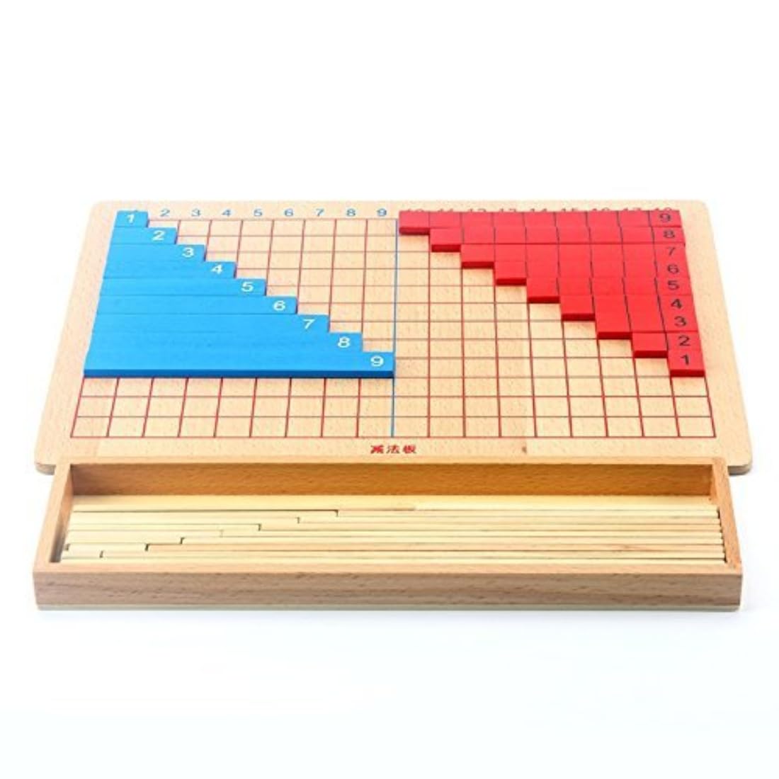 DANNI Montessori Addition Subtraction Strip Board Preschool Childhood Math Toy Early Educational Math Calculation Learn Teaching Aids
