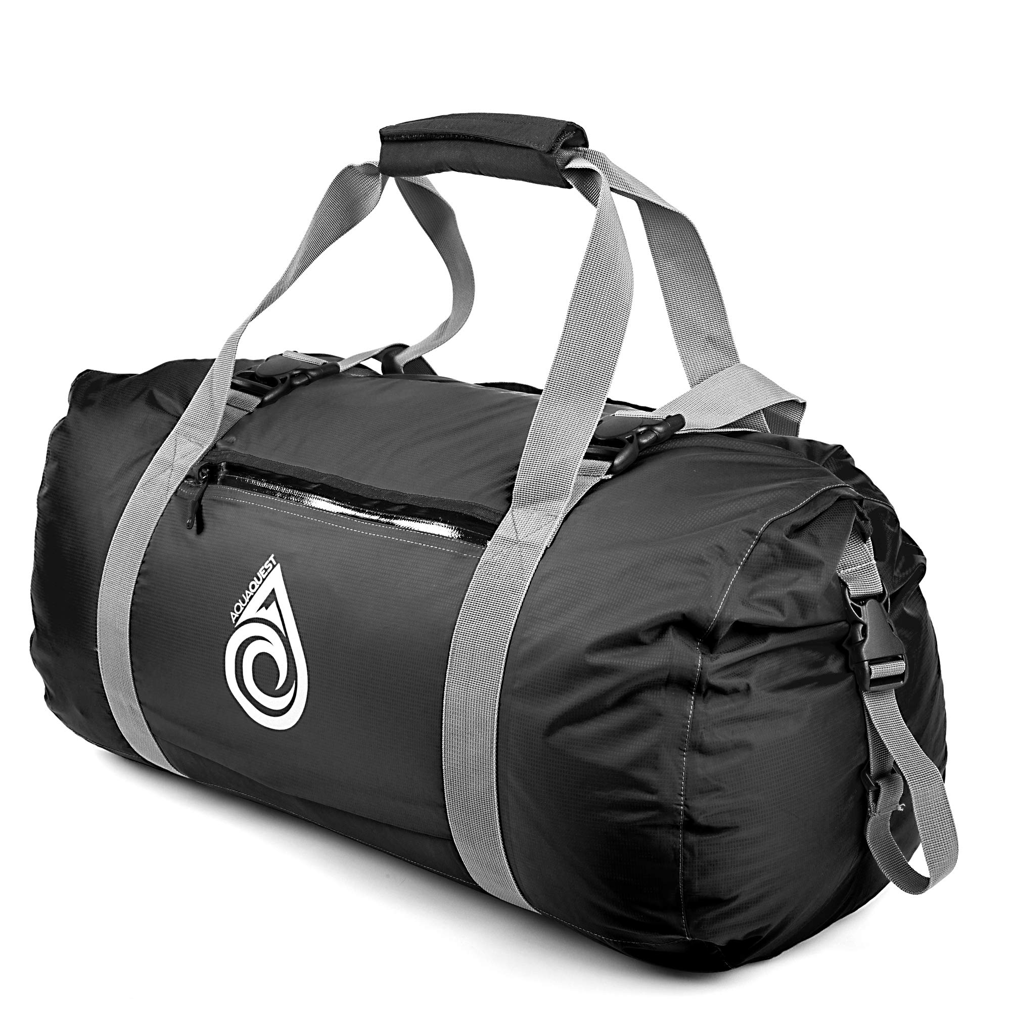 AquaQuest Slipstream Duffel Bag - 100% Waterproof, Lightweight, Durable, Versatile, Compact - Protective Dry Bag for Sport, Travel, Boating - 50L, Blue