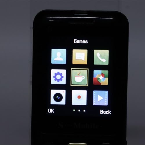Airshi 2G Phone Big Button Phone W23 Clear Numbers Big Speaker Ultra Slim for Daily Life (US Plug)