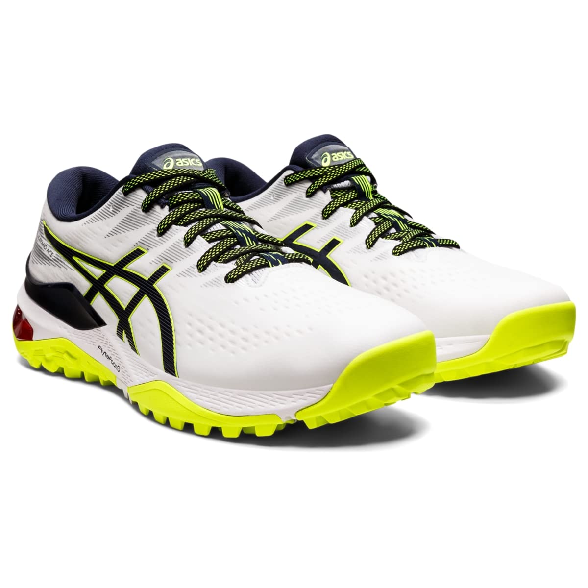 ASICS Men's Gel-Kayano ACE Golf Shoes, 13, White/Midnight