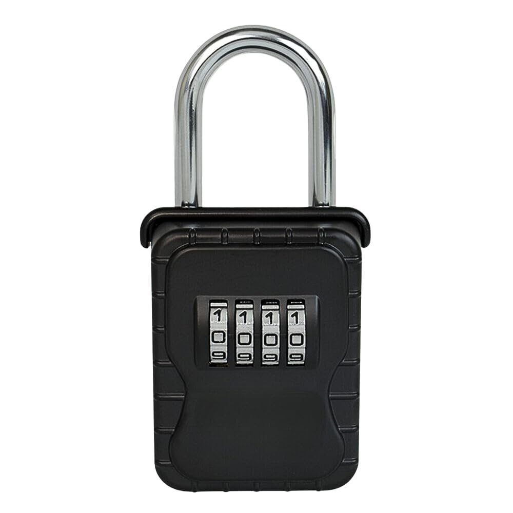Key Lockbox Hide A Key Outdoor Hanging Lock Box Keysafe For Keys with Set Your Own 4 Digit Combination Code - Vault Locks 3200 (1)