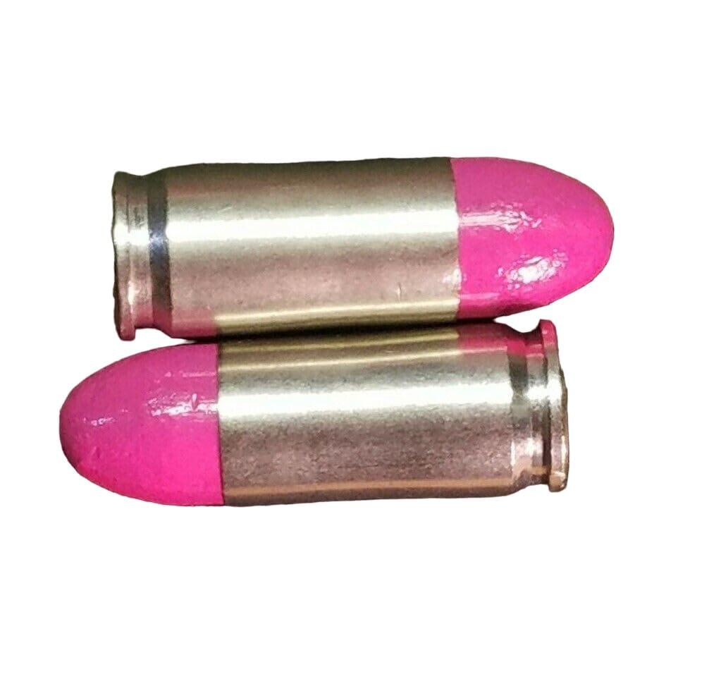 All American Training Rounds 9mm 124gr Dummy Training Snap Caps (Nickel and Pink - Set of 10)
