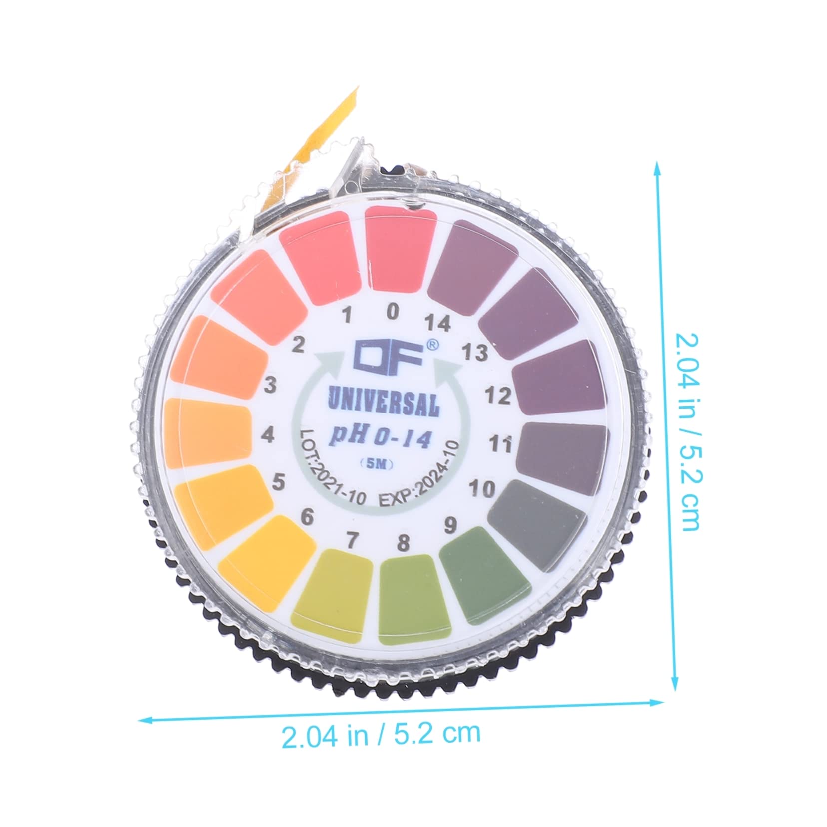 VINTORKY 1 Roll Extensive Test Strips Liquid Meter Tape Paper
