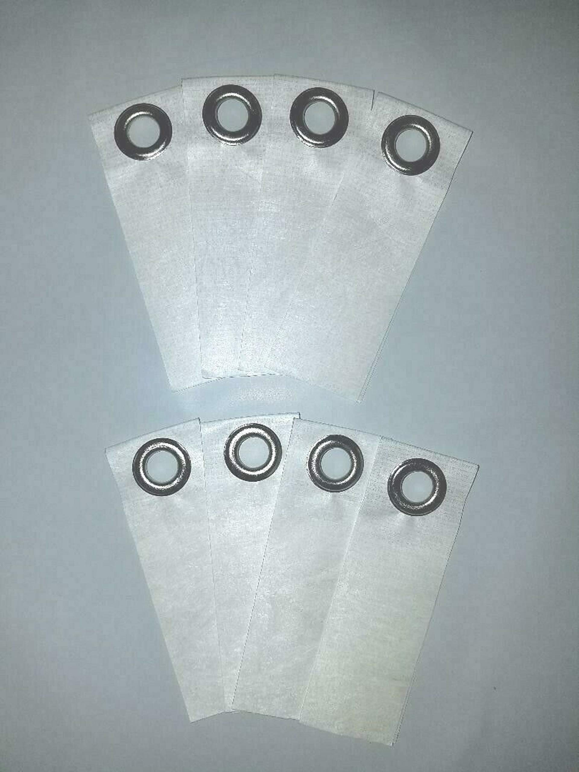 Anchor Tab Products (8) Ultralight Tyvek Self Adhesive Grommet Tabs