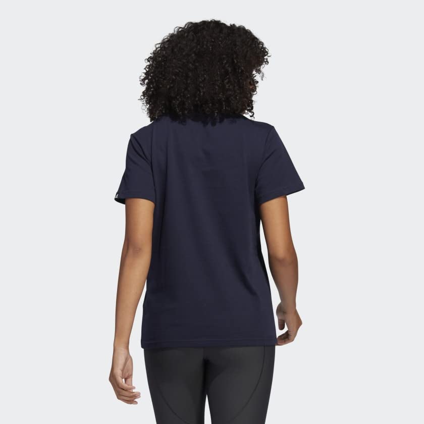 adidas Women's Farm Printed Graphic Tee, White, Large