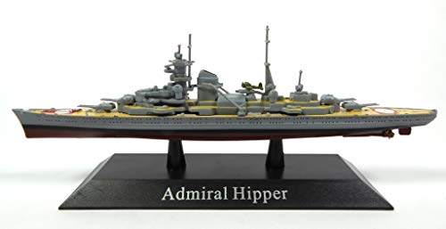 Deagostini Warships Collection Admiral Hipper 1937 Heavy Cruiser 1/1250 WS16