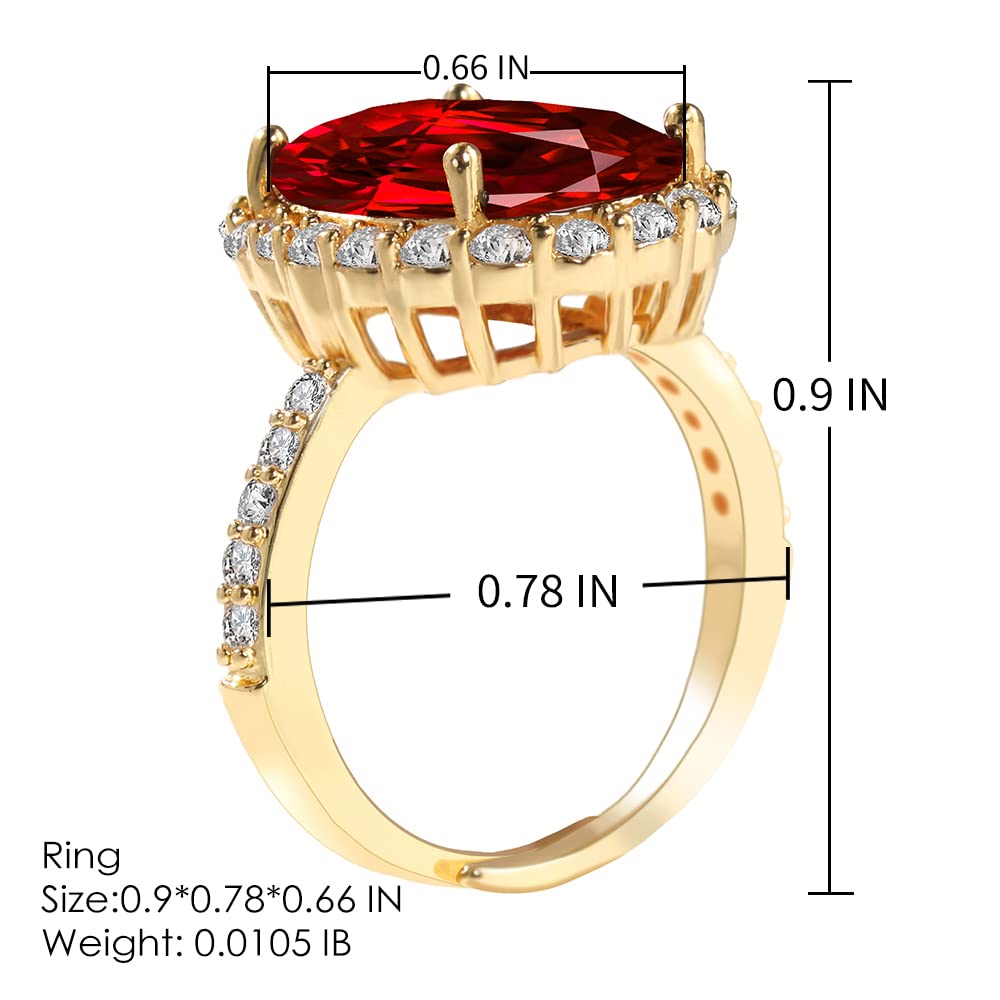 Artilady April Birthstone Rings for Women - Adjustable Open Ring diamond Stone Mothers Birthday