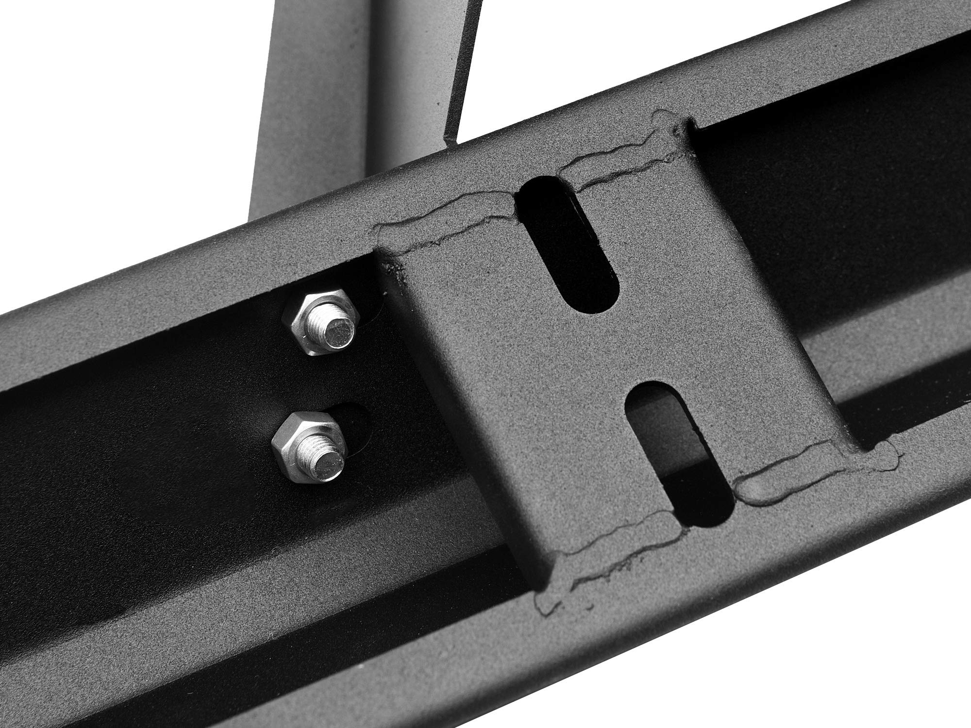 Armordillo 8704936 MS Series Drop Steps Step Bar - Matte Black Fits 2004-2008 Ford F150 F-150/2006-2008 Lincoln Mark LT Supercrew Crew Cab