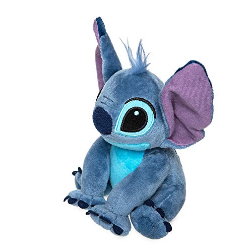 Disney Stitch Plush - 6 inch Mini Bean Bag, Lilo and Stitch, Cuddly Alien Soft Toy with Big Floppy Ears and Fuzzy Texture, Suitable for All Ages 0+ Toy Figure