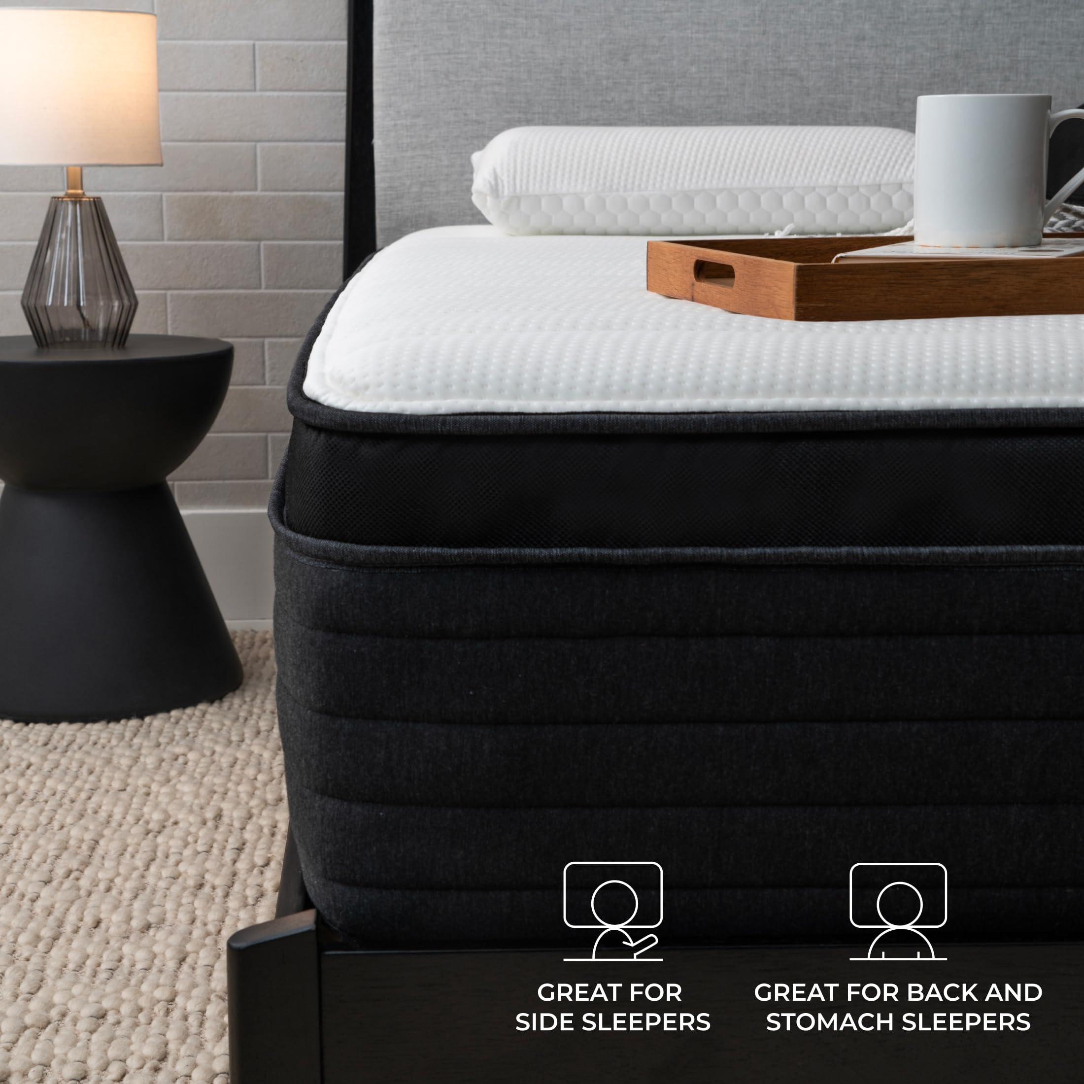 Brooklyn Bedding Select 14" Gel Memory Foam Hybrid Mattress, King