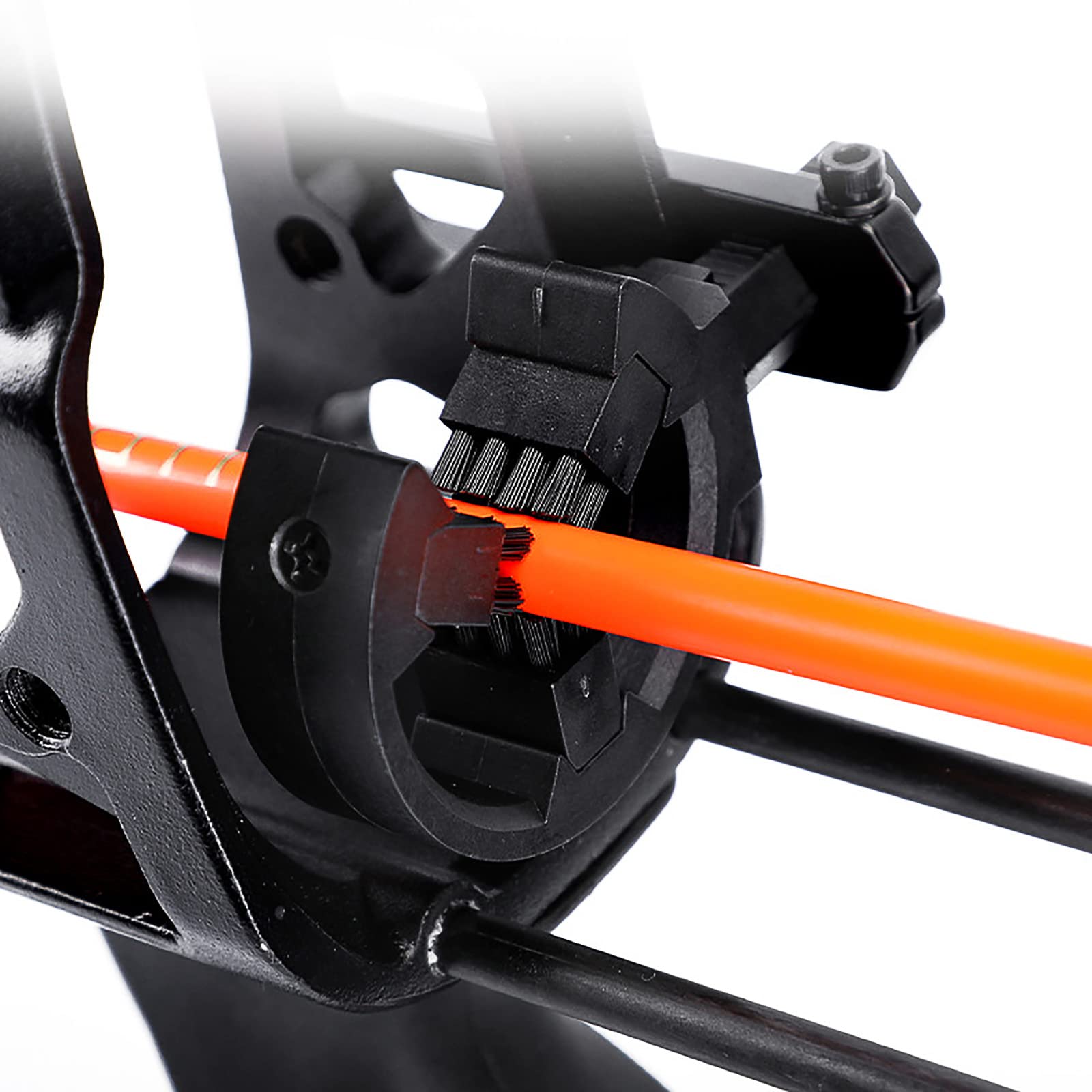Archerest Bow Brush Capture Arrow Rest, Compatible with Every Compound Bow Hunting and Bowfishing Accessories - Full Containment - Left & Right Hand Use (Brush -3)