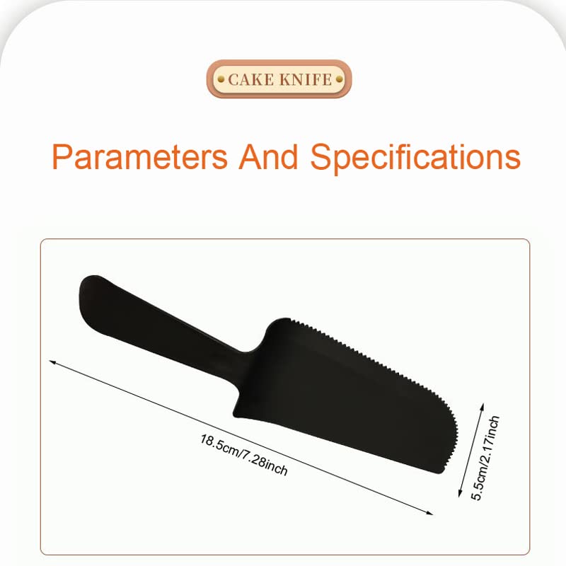 TorSor 20 Pack Disposable Cake Cutter Slicer Plastic Serrated Cutting Knife Server Spatula Knives Serving Utensils for Pie Pizza Pastry Dessert Bakery Bread Kitchen Wedding Birthday Party