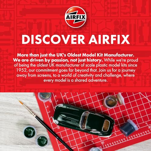 Airfix 1:700 RMS Titanic Gift Set - Plastic Model Kits, Model Ship & Boat Building Kits for Adults, includes: 1:700 Scale Model of The RMS Titanic, 6 Humbrol Acrylic Paints, 2 Brushes & 1 Poly Cement