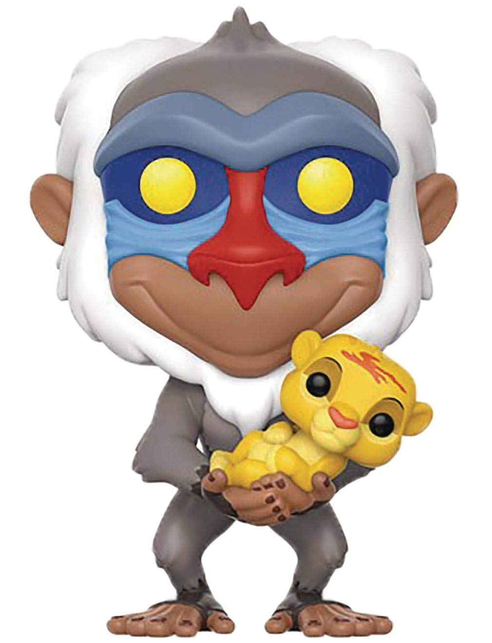Disney: The Lion King - Rafiki with Simba Funko Pop! Vinyl Figure (Bundled with Compatible Box Protector Case), Multicolored, 3.75 inches