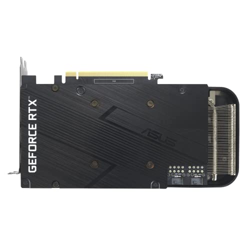 ASUS Dual NVIDIA GeForce RTX 3060 Ti OC Edition Graphics Card (PCIe 4.0, 8GB GDDR6X Memory, HDMI 2.1, DisplayPort 1.4a, 2-Slot Design, Axial-tech Fan Design, 0dB Technology, and More)