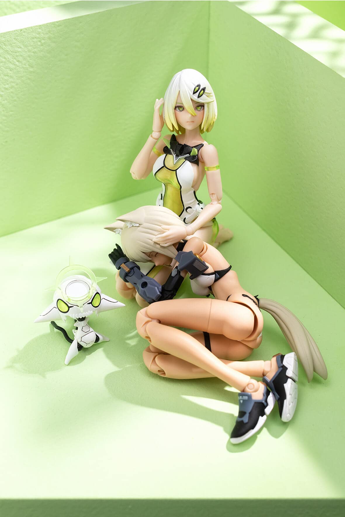i8 Toys Snail Shell 1/12 Scale Mecha Girl Phantom Devil HOTARU Ying Machine 6 inch Double Action Figure