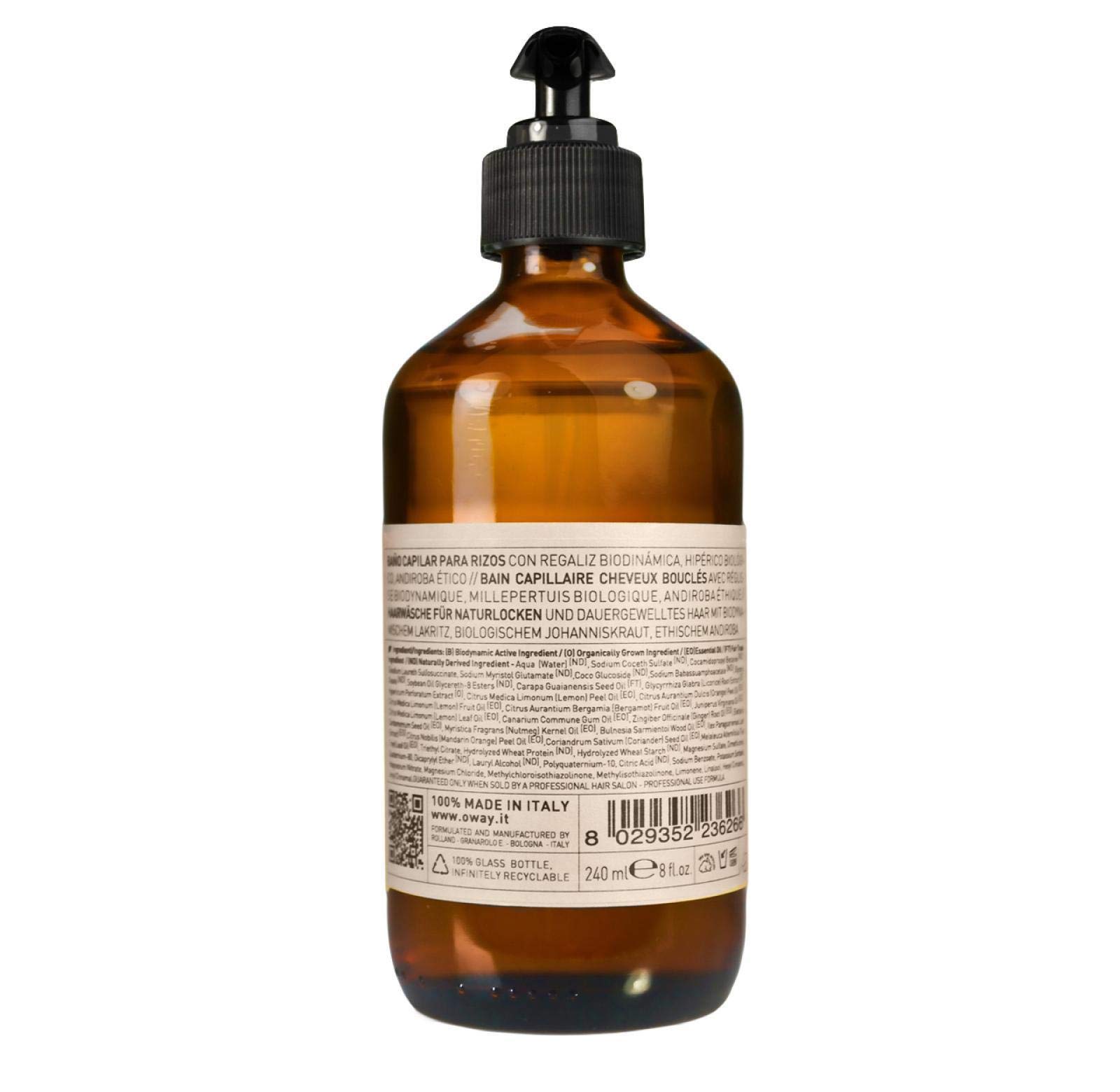OWAY Curly Hair Bath (Shampoo) 8oz