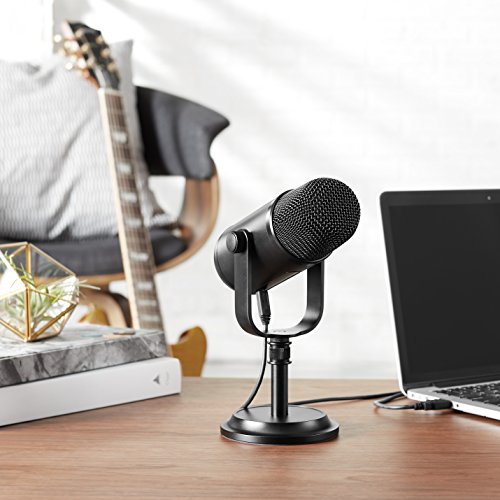 Amazon Basics Professional USB Condenser Microphone - Black