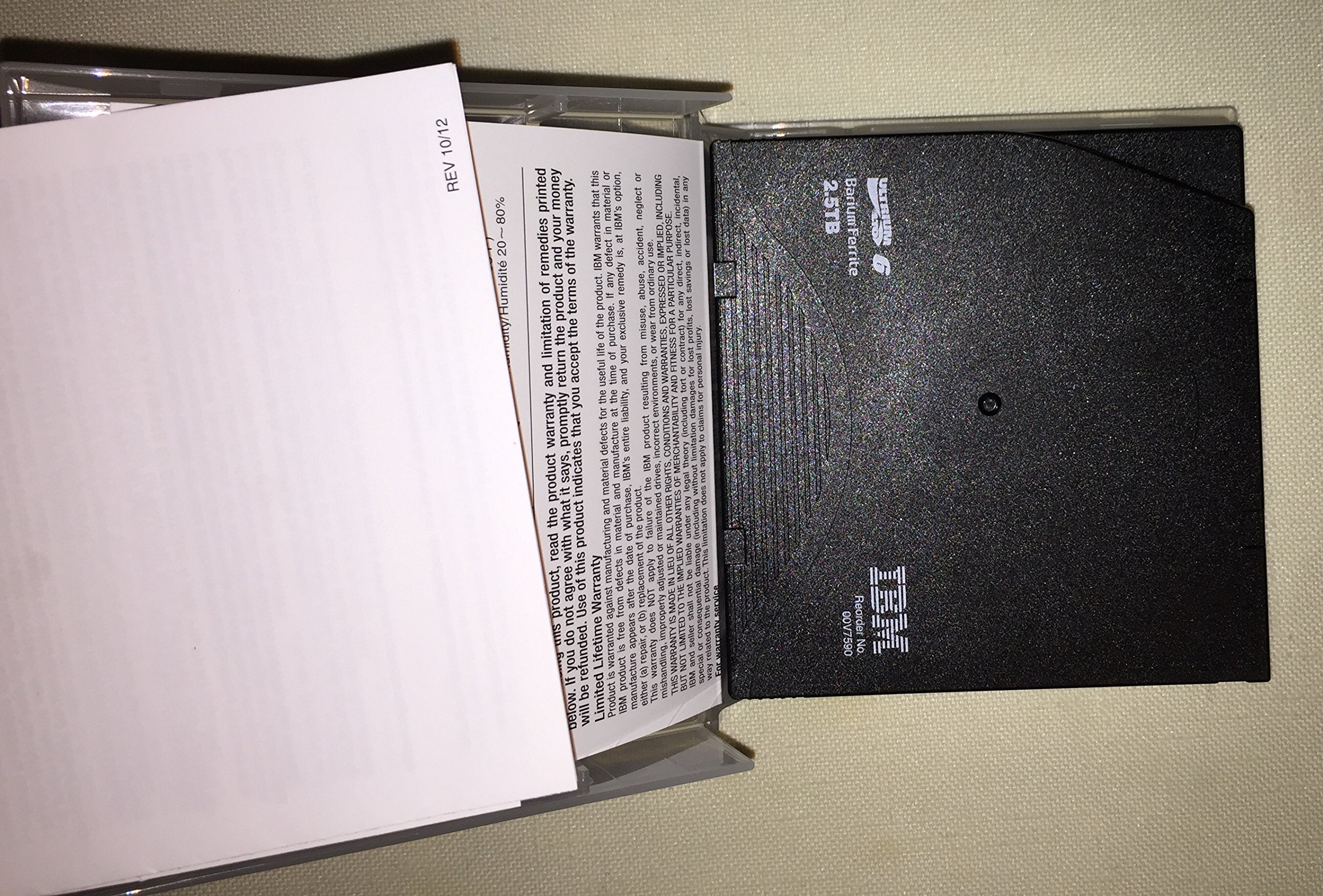 IBM (00V7590) LTO Ultrium 6 Data Cartridge