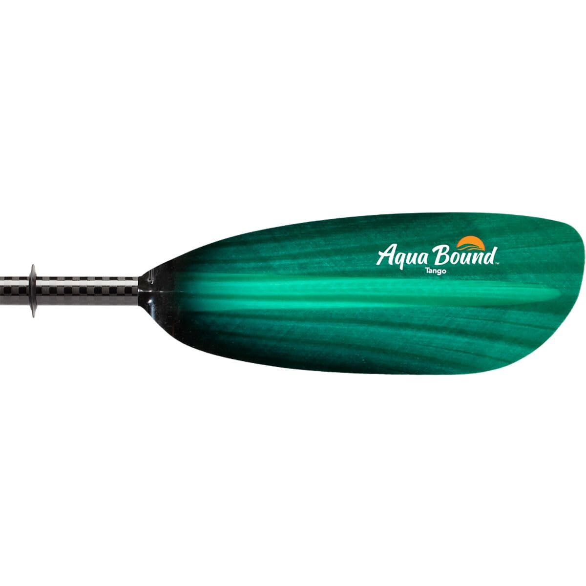 AQUA BOUND Tango Fiberglass Bent Shaft 2-Piece Kayak Paddle-GreenTide-240cm