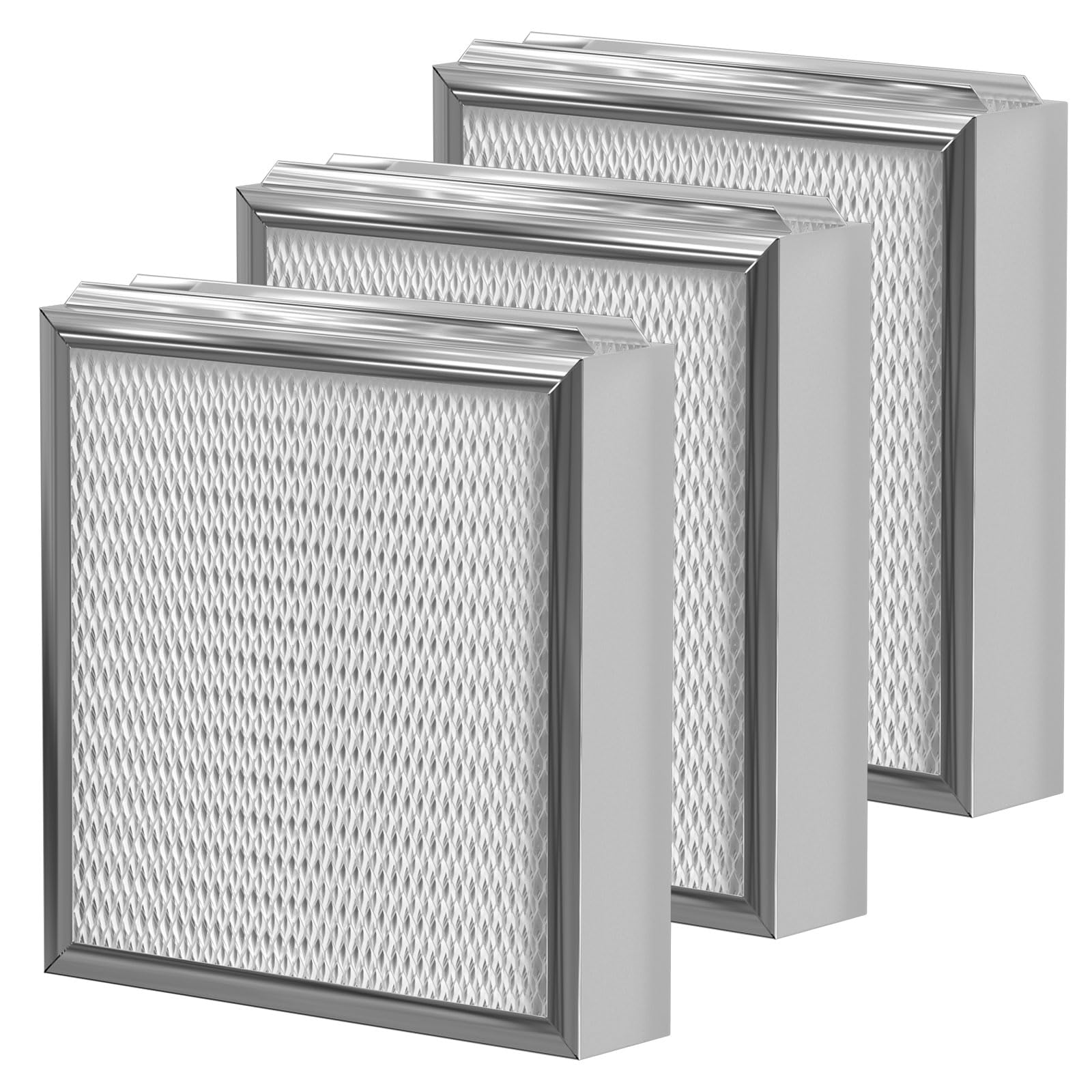 Carmerny 990-13 Humidifier Vapor Water Pad Filter Compatible with GeneralAire 990-13 G13 Humidifier Replacement Evaporator Pad Media Filter for Models 709 990 1040 1042 1137 SL16, GFI #7002, 3-Pack