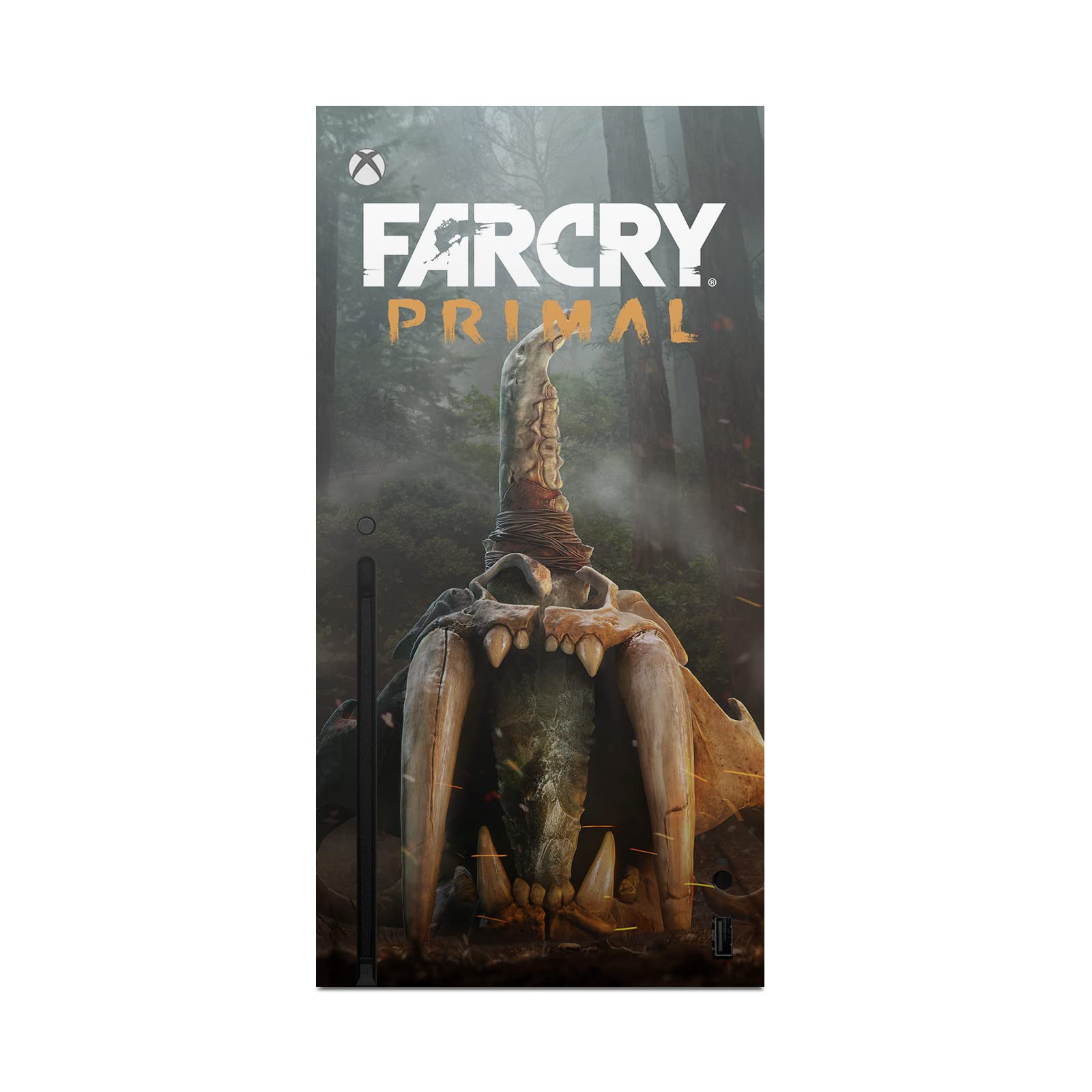 Head Case Designs Officially Licensed Far Cry Skull II Primal Key Art Vinyl Sticker Gaming Skin Decal Cover Compatible With Xbox Series X Console