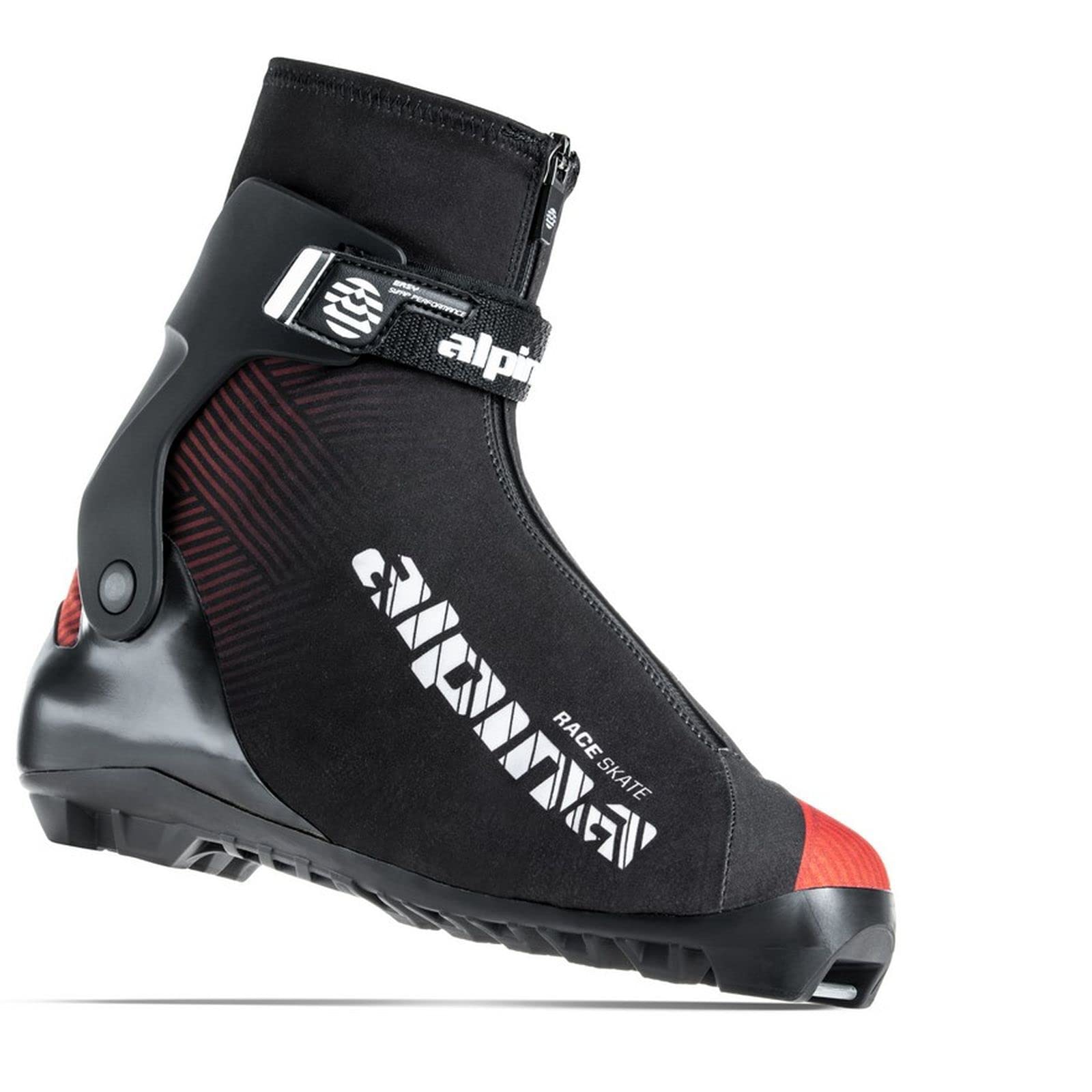 Alpina Race Skate Boot - 2022 - Red/Black/White - 43