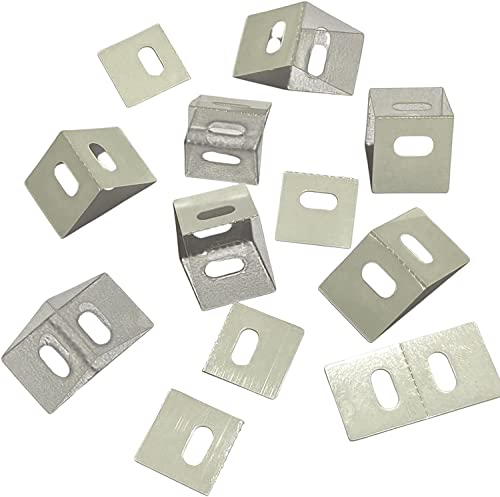 Amazing Drapery Hardware Clear Vertical Blind Repair Tabs, Pre Cut, for All Vertical Vanes or Slats, 10 Pack