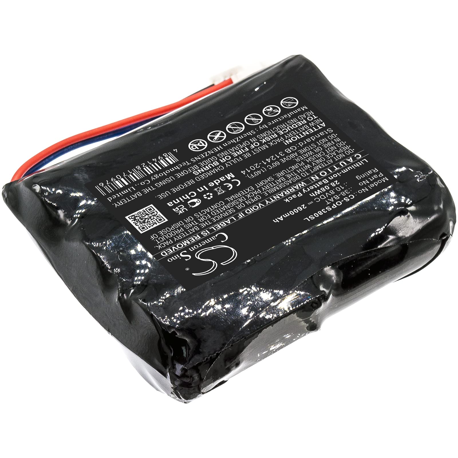 Auronino Replacement Battery for 38DL Plus Ultrasonic Thickness Compatible with 38-BAT(2600mAh)