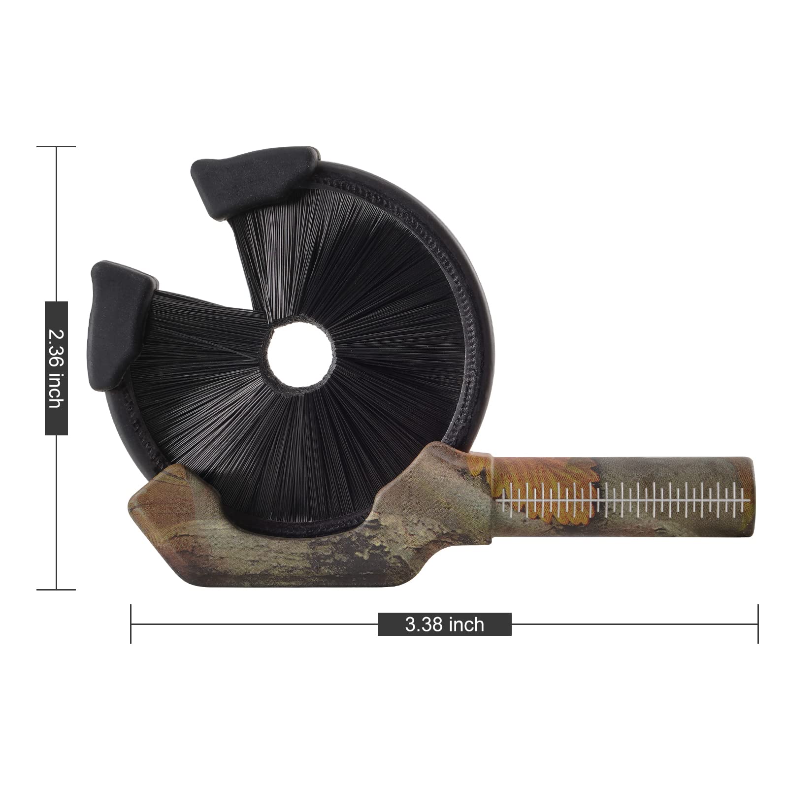 Aimdor Arrow Rest Fully Enclosed Brush Archery Arrow Stand for Compound Recurve Bow Lightweight and Durable Hunting Accessories Camo