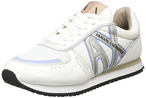 Armani Exchange Women's Low-Top Trainers Sneaker, Ws, Small