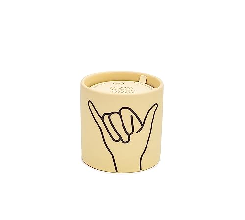 Paddywax Impressions Artisan Hand-Poured Scented Candle, 5.75-Ounce, Hang Loose (Ocean Rose & Bay)