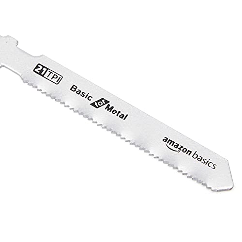 Amazon Basics Assorted T-Shank Jigsaw Blades Set, 50-Pieces