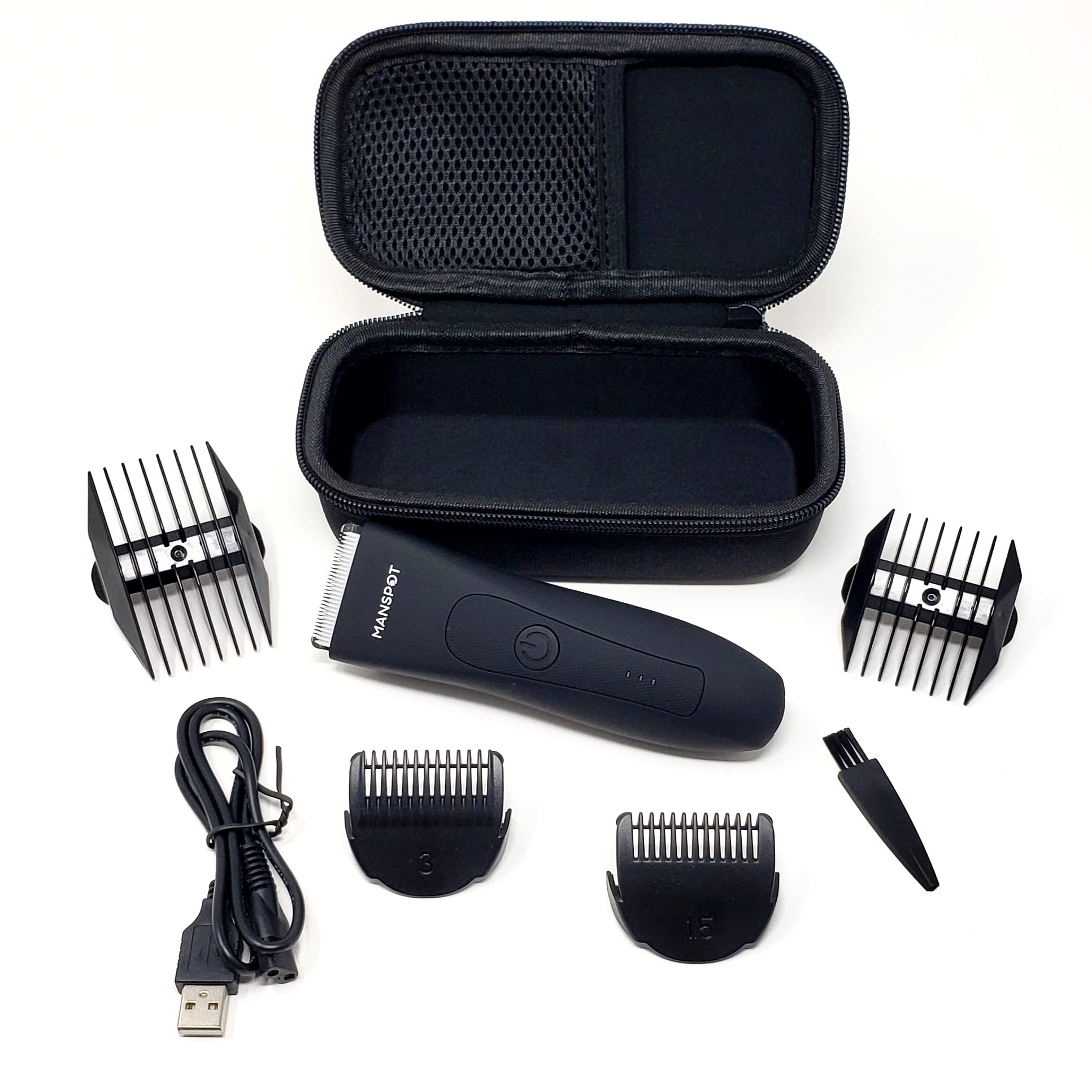 Arber Hard Case For MANSPOT Electric Groin Hair Trimmer and Accessories