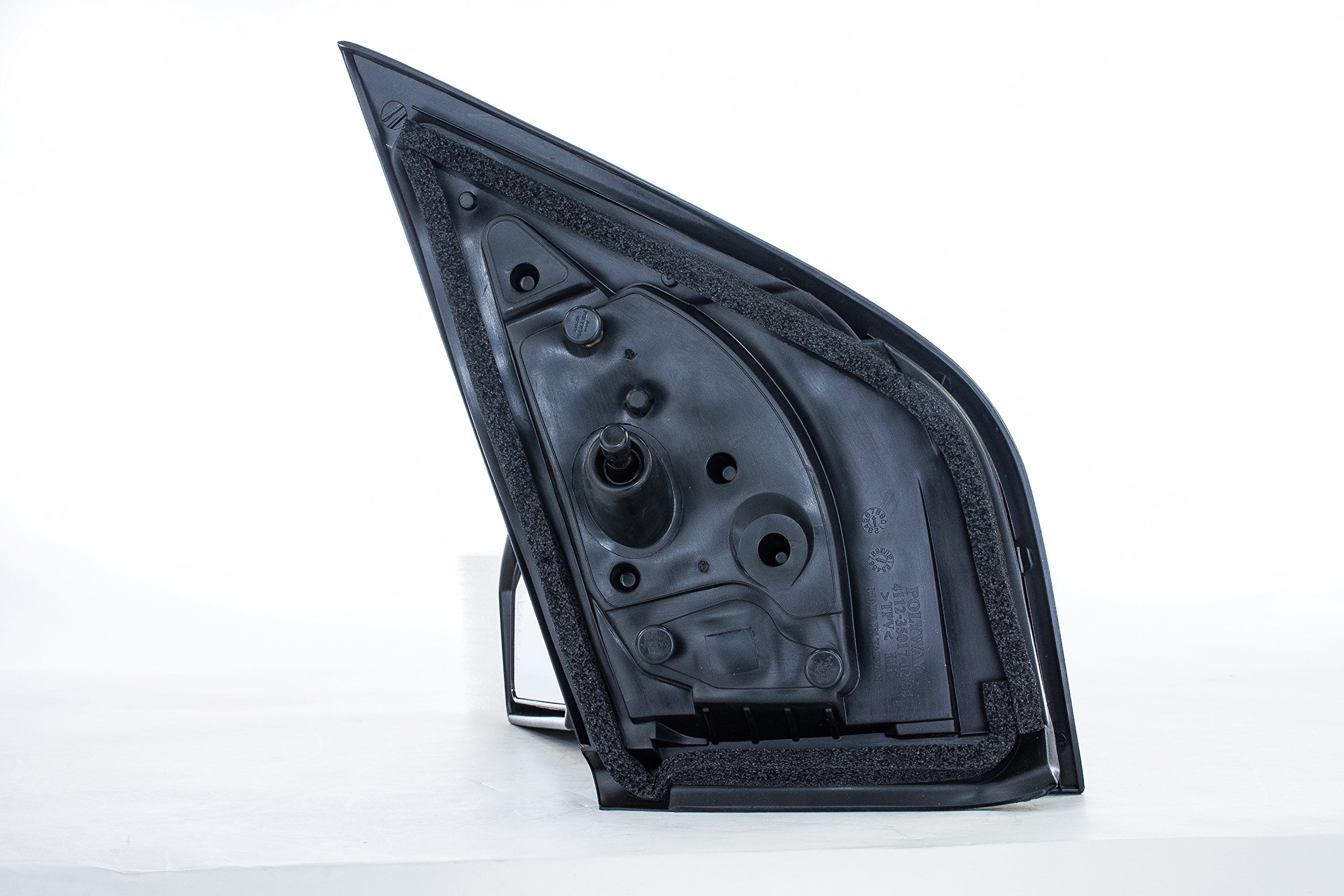 Dependable Direct Left Driver Side Mirror Compatible with Nissan Sentra (2007 2008 2009 2010 2011 2012) Manual, Unpainted Non-Heated Outside Rear View Replacement Door Mirror - Parts Link #: NI1320166