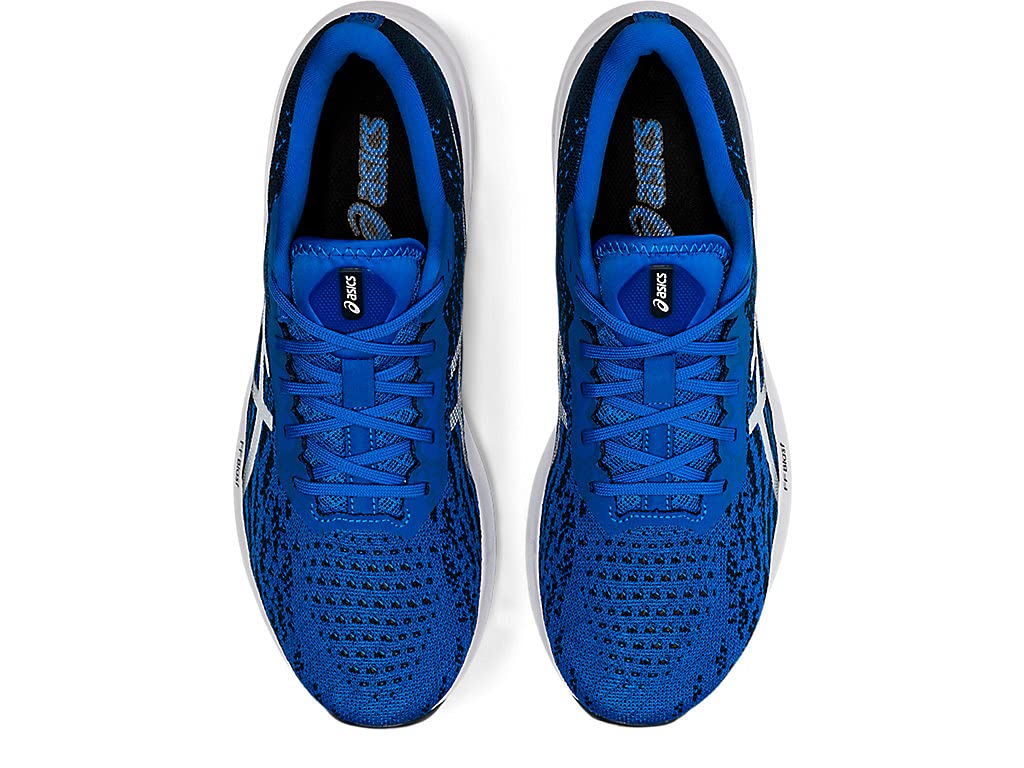 ASICS Men's DYNABLAST 2 Running Shoes, 12, ELECTRIC BLUE/WHITE