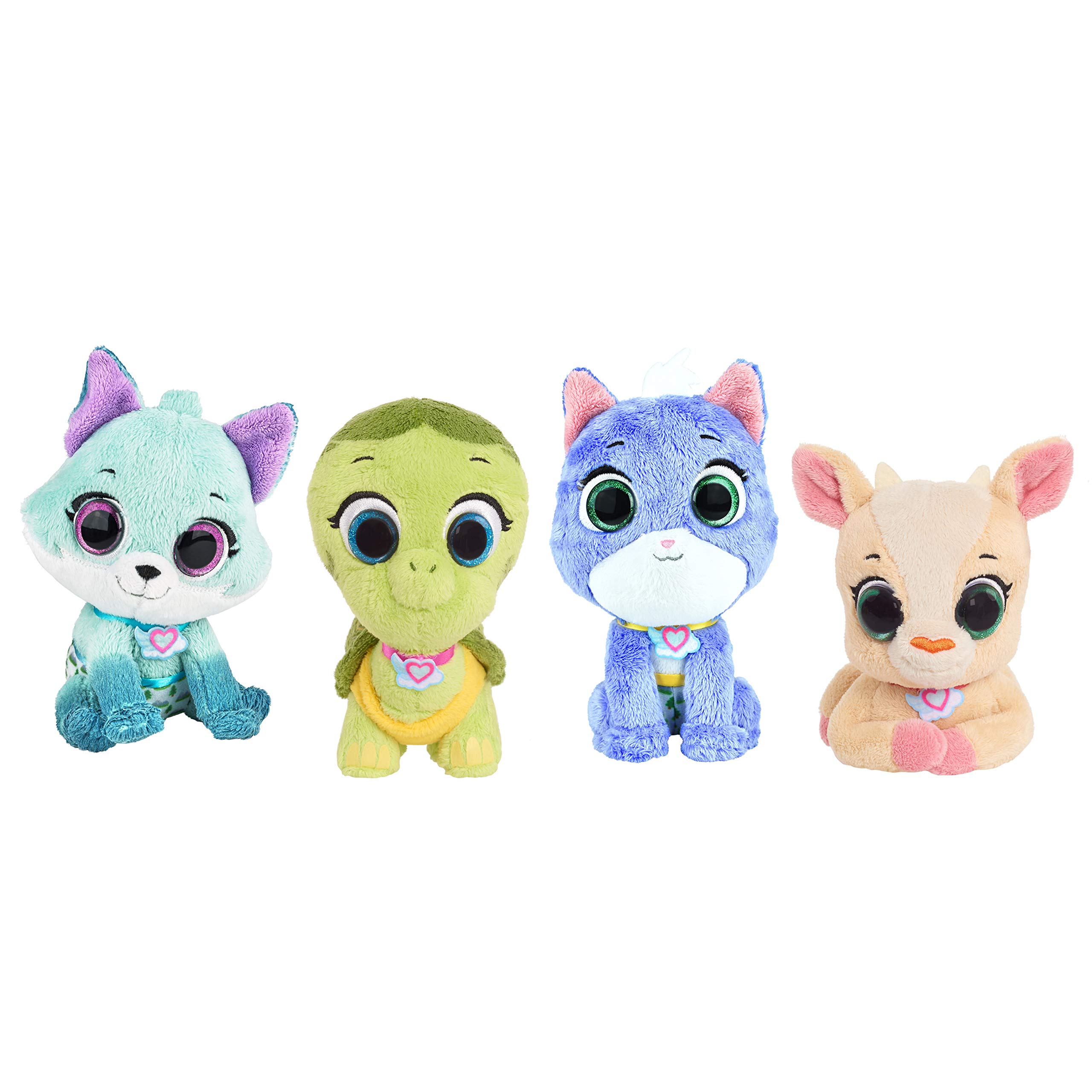 Disney Junior T.O.T.S. Tellulah the Turtle, 6-inch Bean Plush Stuffed Animal, Super Soft Plush