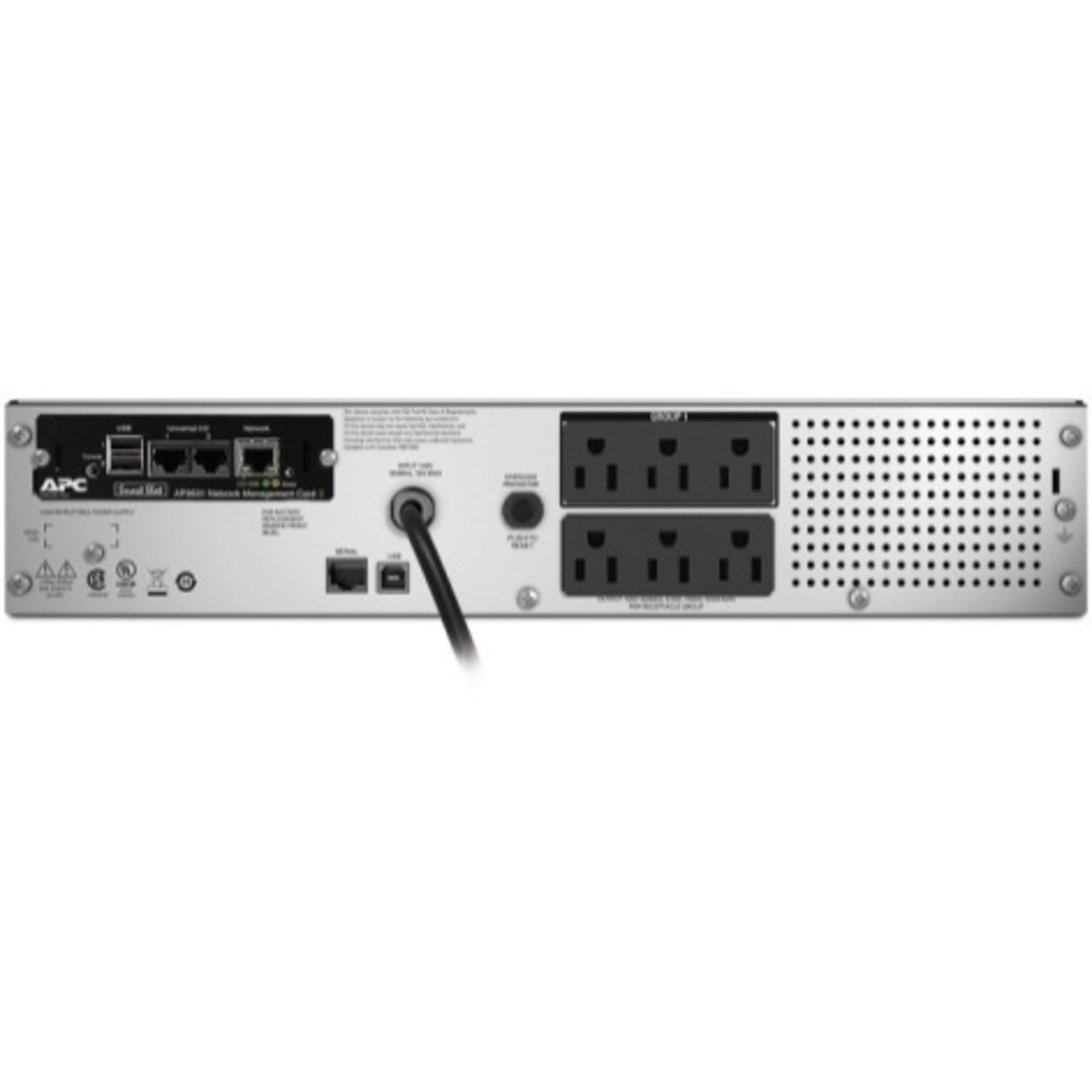 APC by Schneider Electric Smart-UPS 750VA LCD RM 120V with Network Card