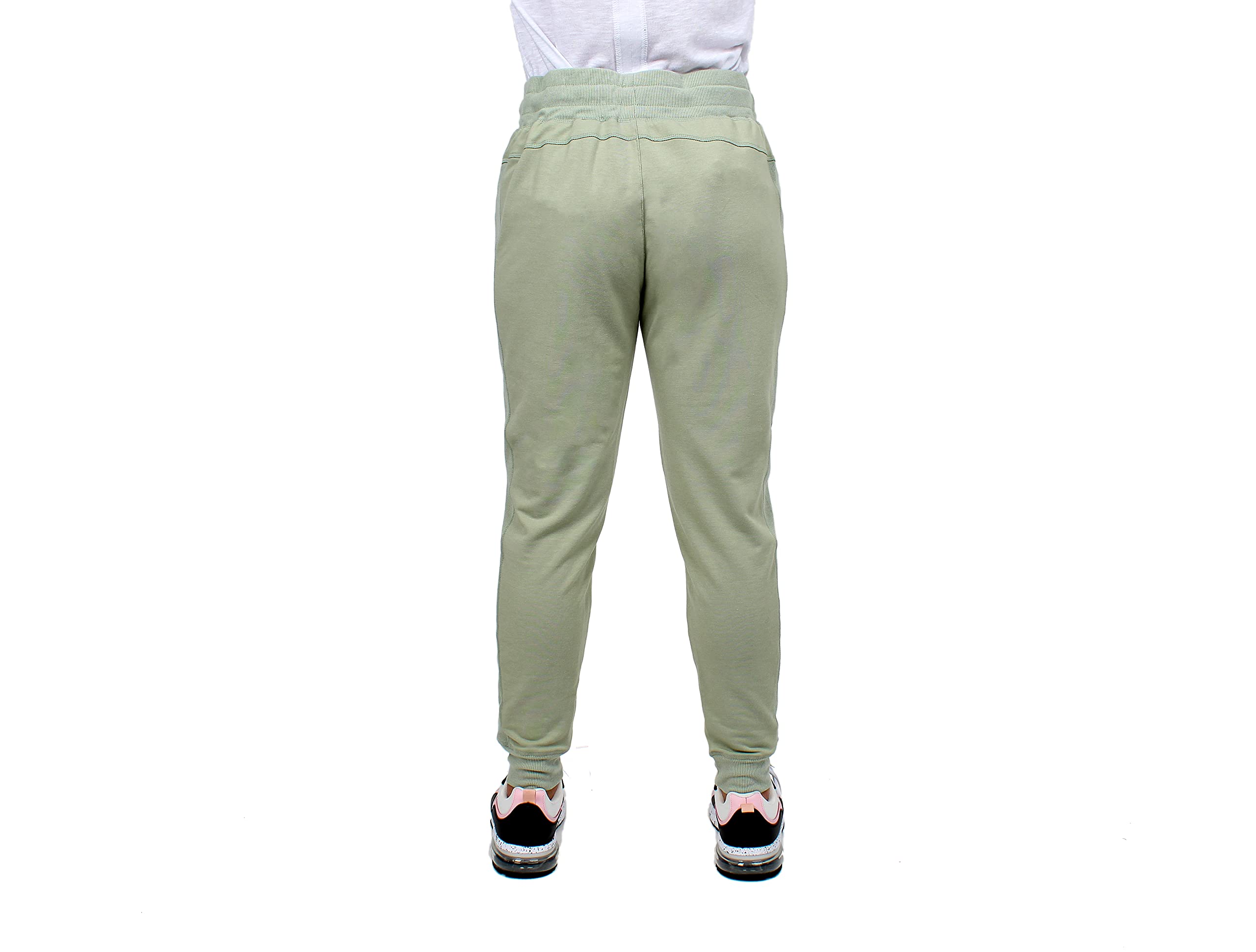 Apana Ladies Sojourn Jogger Active Yoga Sweatpants Clothing (Light Grey Heather, Large)