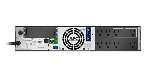 APC Network UPS, 750VA Smart-UPS Sine Wave UPS with Extended Run Option, SMX750C, Tower/2U Rackmount Convertible, Line-Interactive, 120V