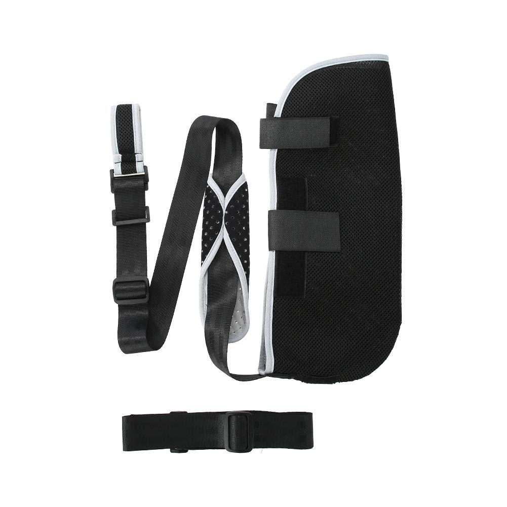 Antilog Shoulder Sling,Breathable Mesh Sling with Waist Strap,for Broken Arm,Wrist,Elbow,Shoulder Injury Pain Reduce and Support,Adjustable Arm Support Strap for Broken Arm